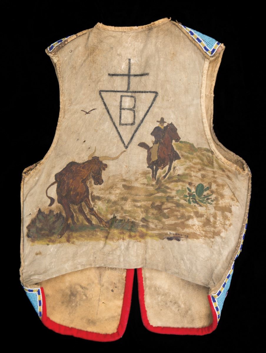 Cree "Love Letter" Beaded Vest