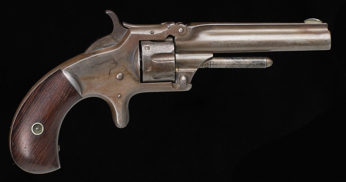 Two Smith & Wesson Tip-Up Revolvers