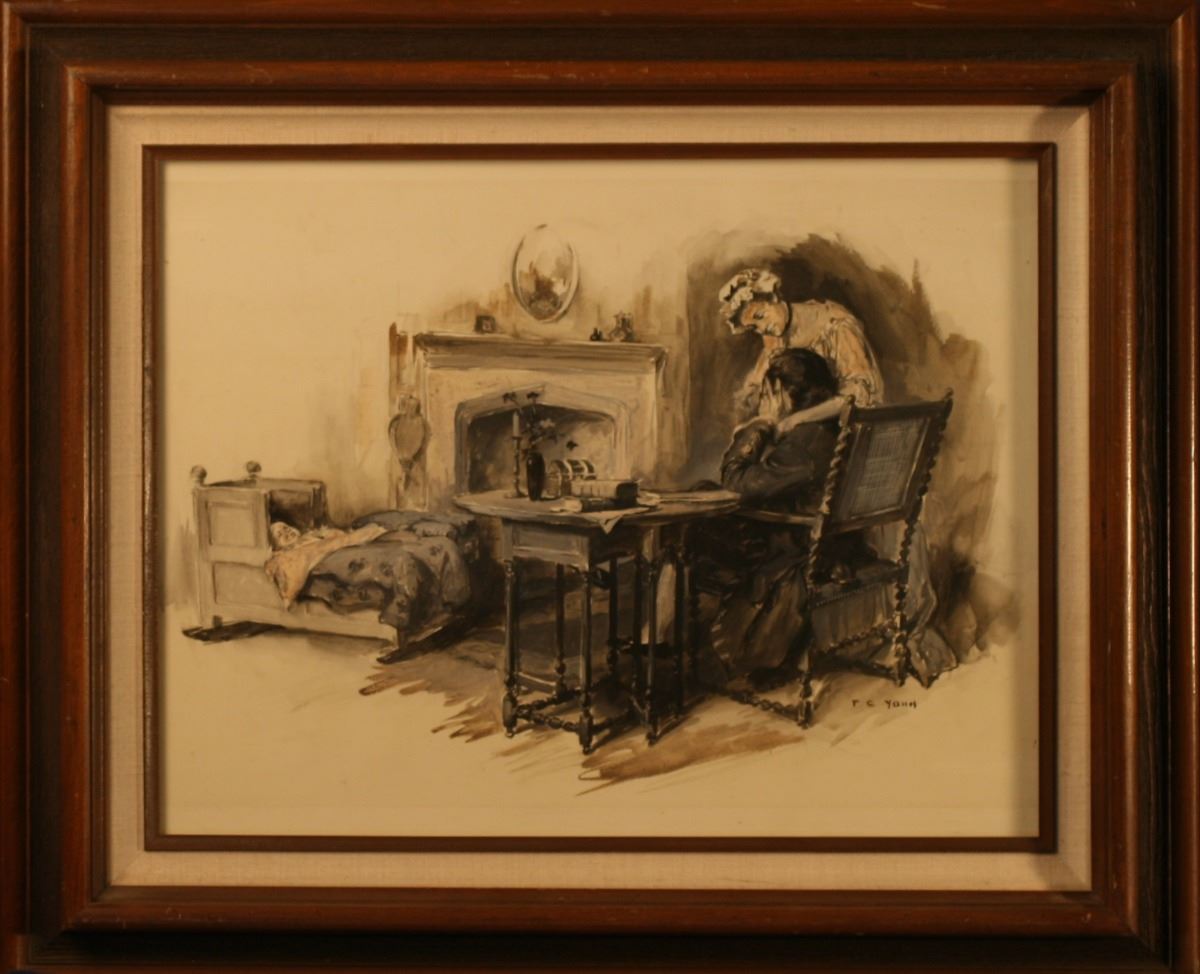 Frederick Coffay Yohn,(1875-1933), Watercolor