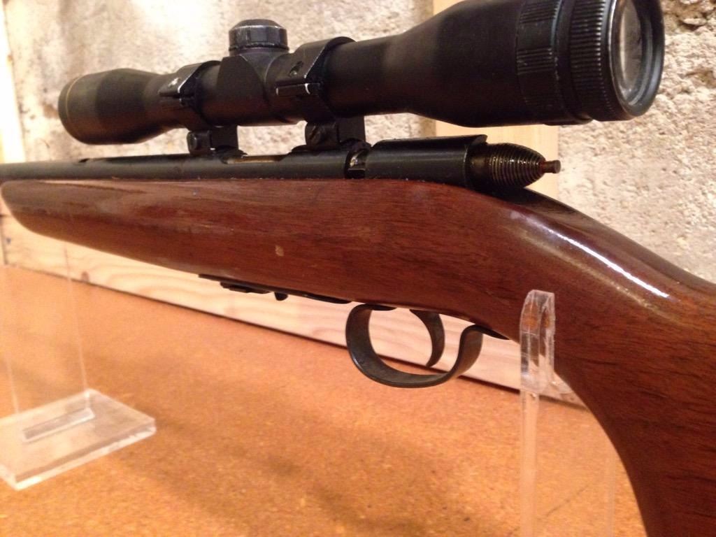 Remington Scoremaster Model 511 22 Short, Long, or Long Rifle w/ Scope