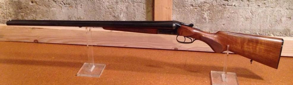 Suhl 12 Ga. Side by Side Shotgun