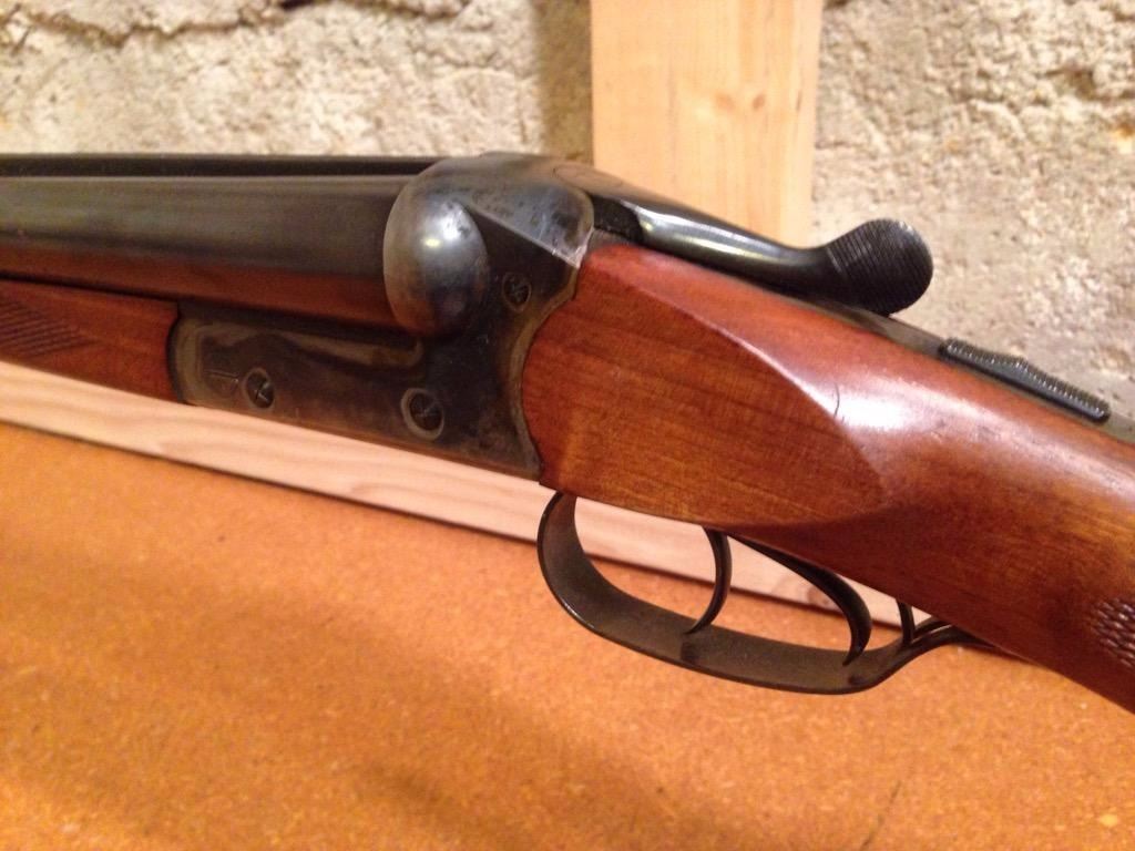 Suhl 12 Ga. Side by Side Shotgun