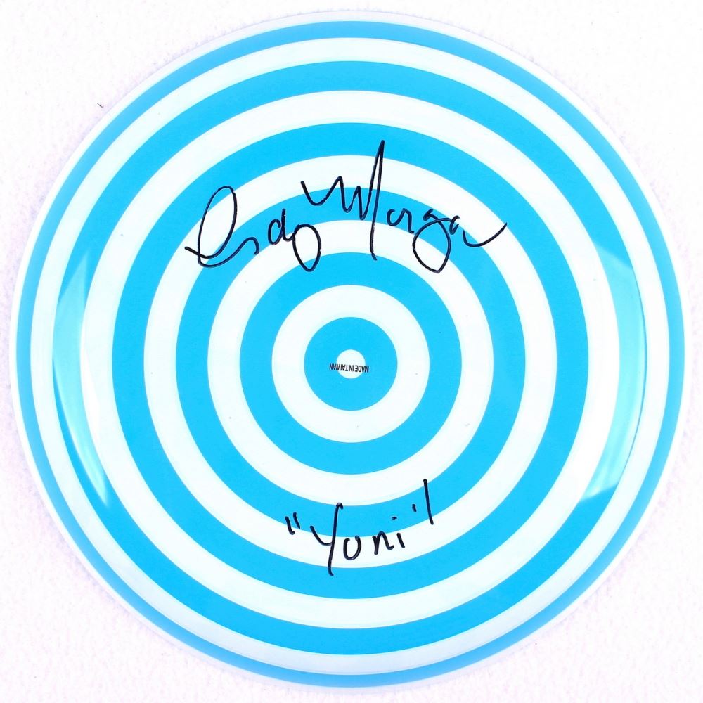 Cindy Morgan Signed "Tron" Identity Disc Prop Replica Inscribed "Yori ...
