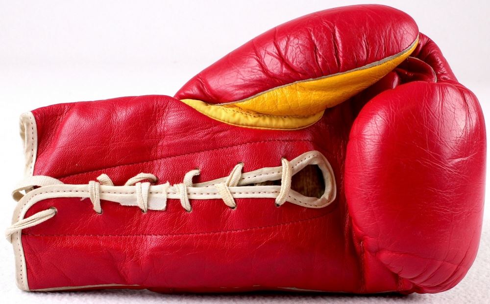 Muhammad Ali Signed Vintage Cleto Reyes Boxing Glove (JSA ALOA)