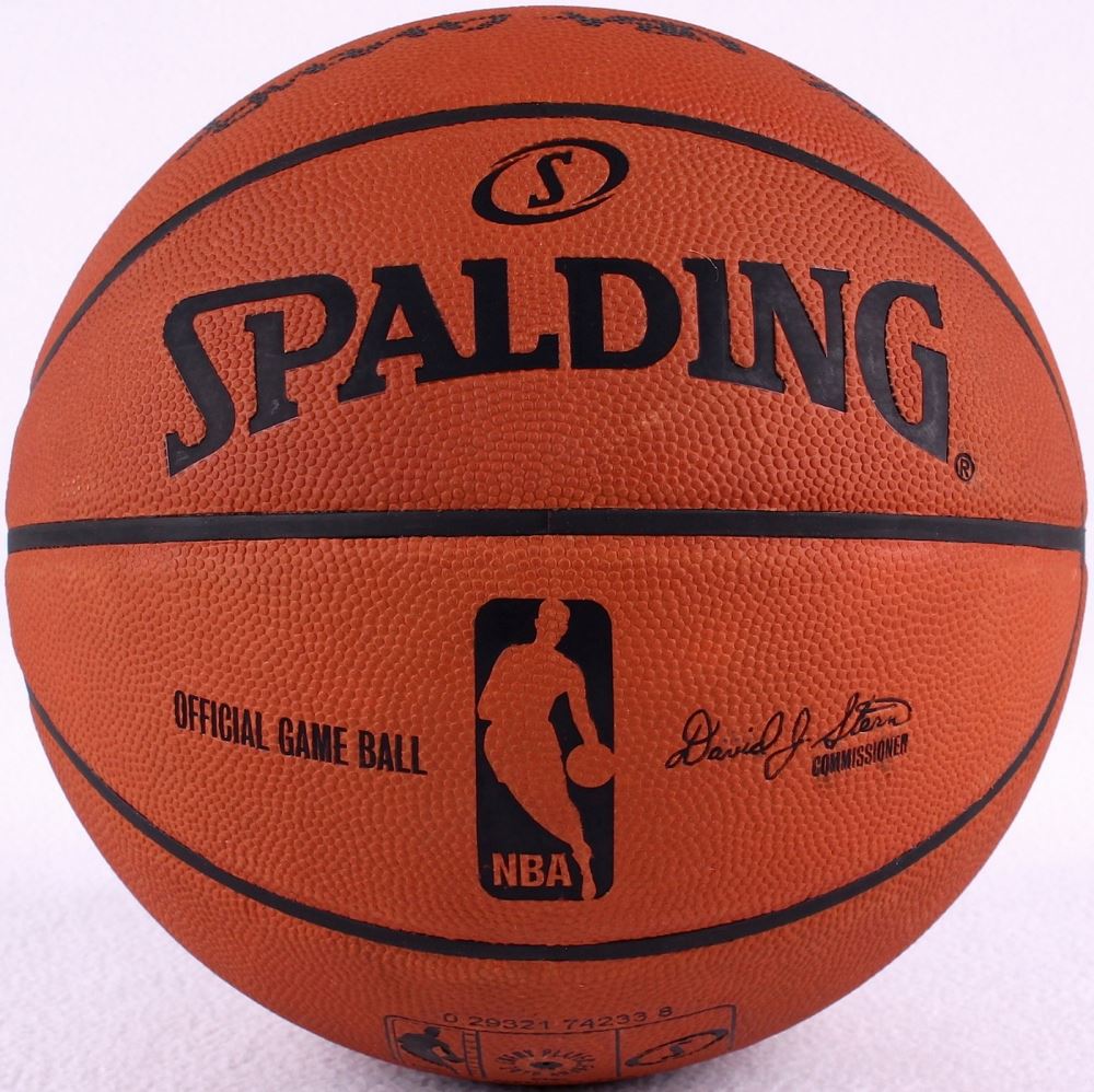 LeBron James Signed LE Official NBA Game Ball Inscribed "2x NBA Champs ...