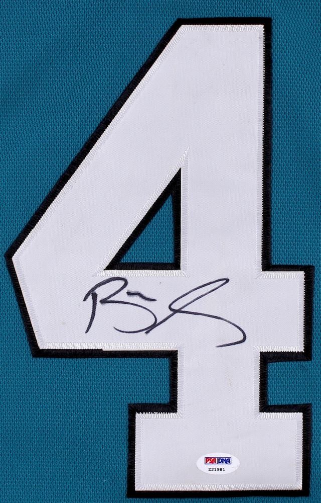 Brenden Dillon Signed Sharks Jersey (PSA COA)