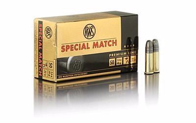 *AMMO* RWS 22LR SPECIAL MATCH 40GR (500 ROUNDS) 4000294134234