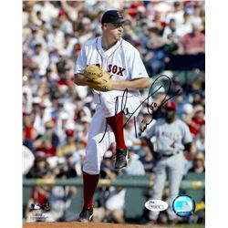 Mike Timlin Signed Red Sox 8x10 Photo (JSA COA)