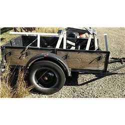 Small utility trailer. box 6'6"x 3'6"