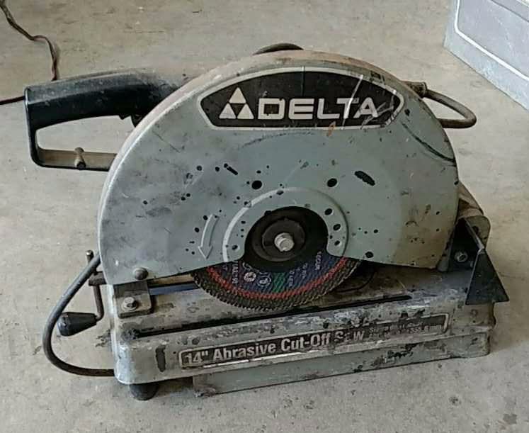 Delta 14 inch abrasive cut off saw