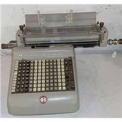 Vintage Burroughs adding machine
