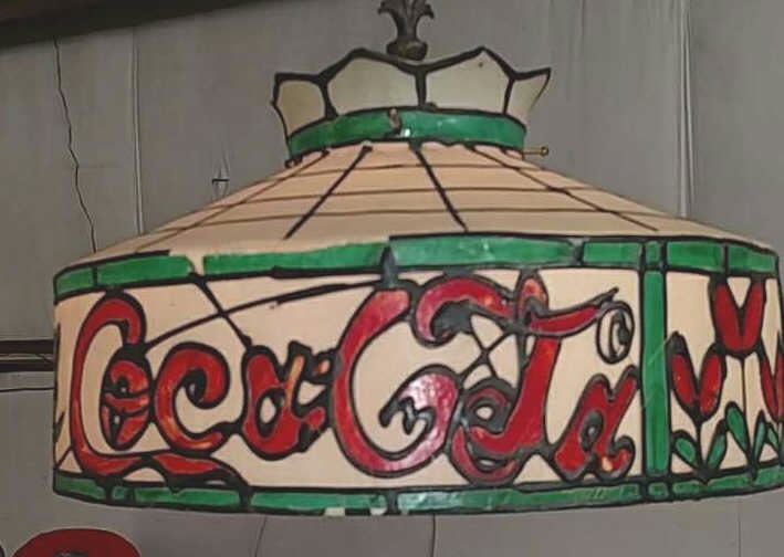 Coca Cola hanging lamp 20"