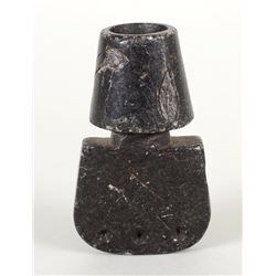 Early Micmac Steatite Pipe with Incised Erotic Design From Fort Gary ...