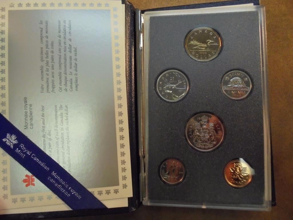 1988 CANADA SPECIMEN SET ORIGINAL ROYAL CANADIAN MINT PACKAGING