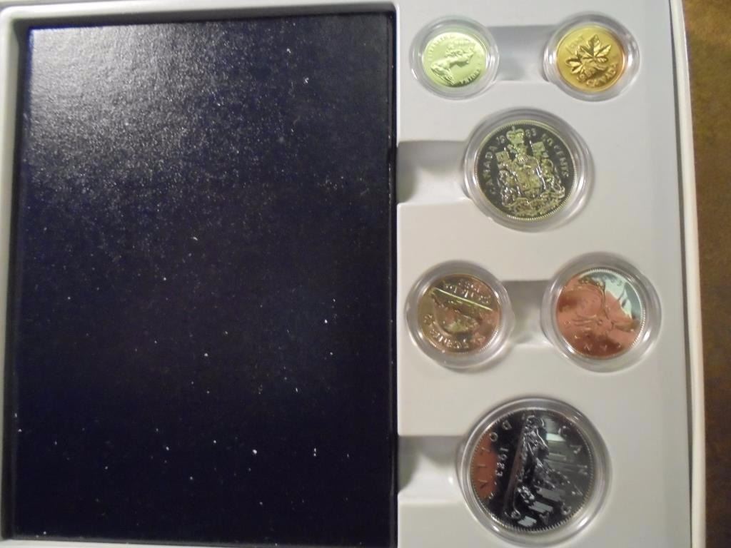 1983 CANADA SPECIMEN SET ORIGINAL ROYAL CANADIAN MINT PACKAGING
