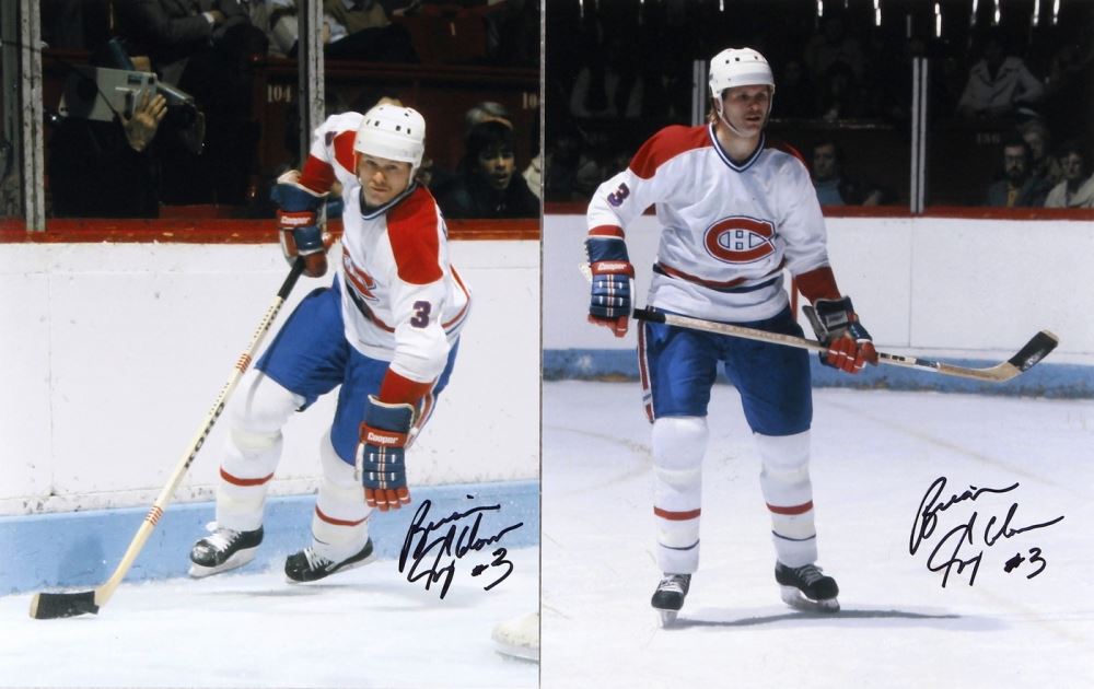 Lot of (2) Brian Engblom Signed Canadiens 8x10 Photos (PA LOA)