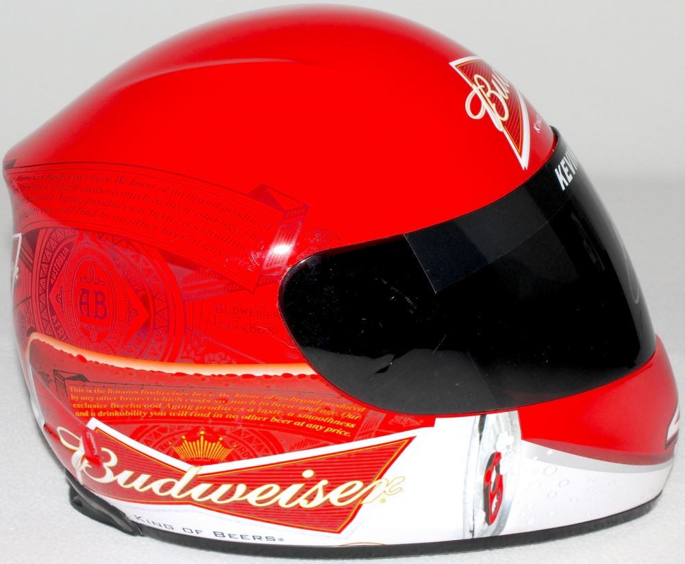 Kevin Harvick Signed 2014 Budweiser #4 NASCAR Full-Size Helmet (Fanatics)