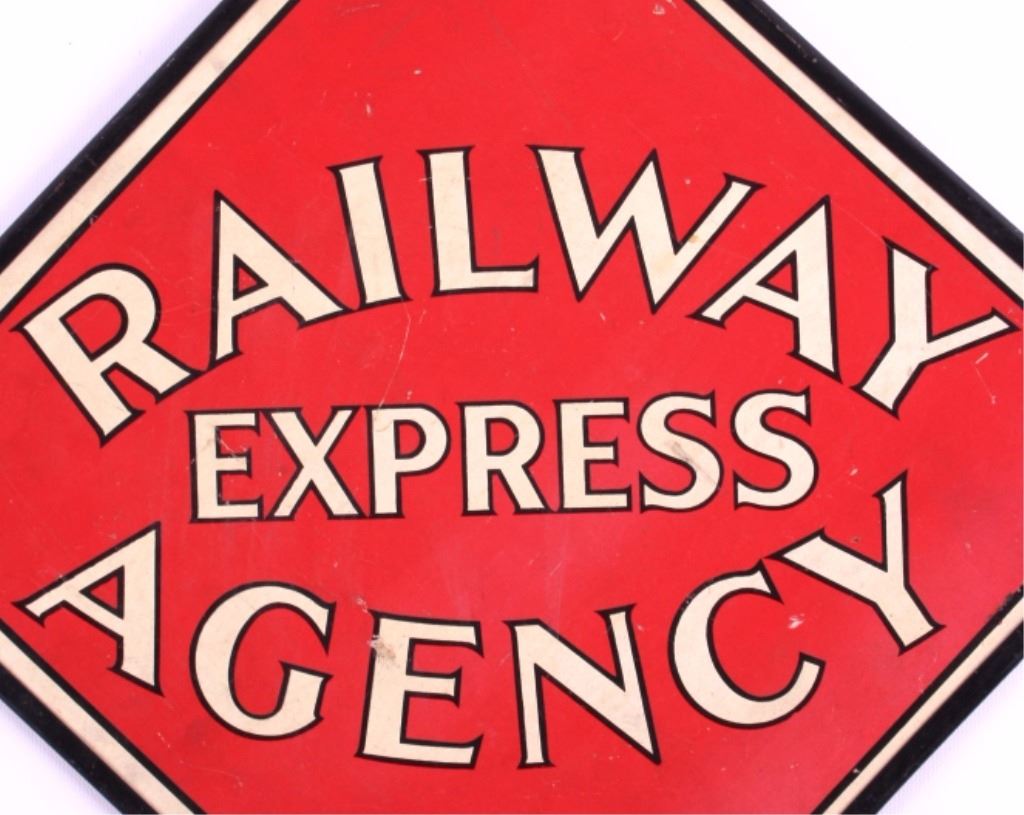 Original Railway Express Agency Sign