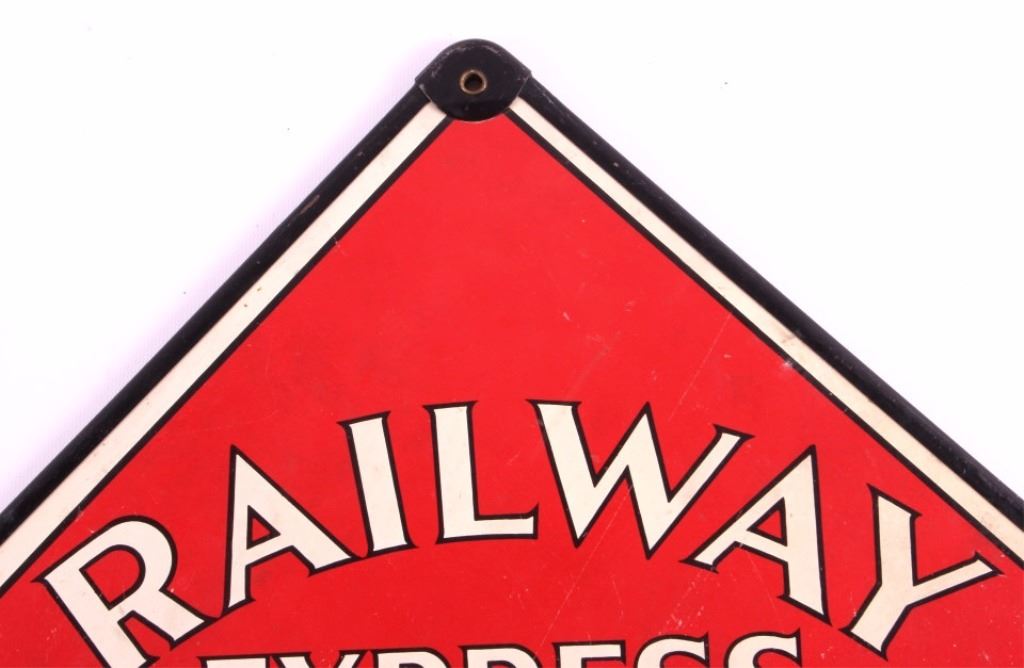 Original Railway Express Agency Sign