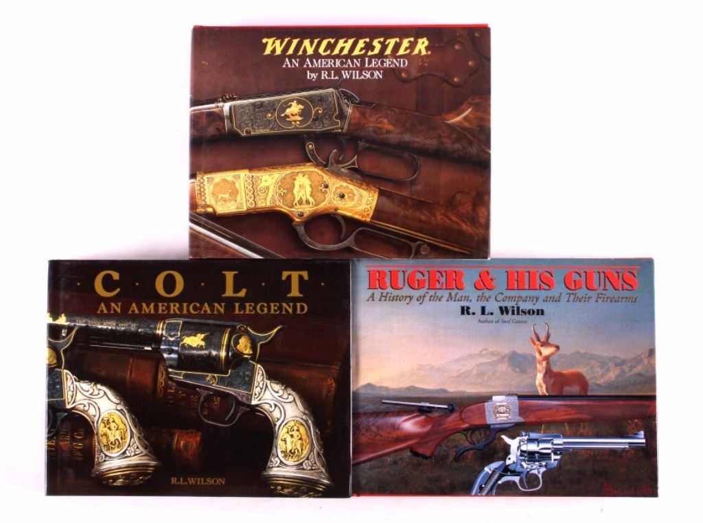 Winchester Colt & Ruger Gun Books by R.L. Wilson