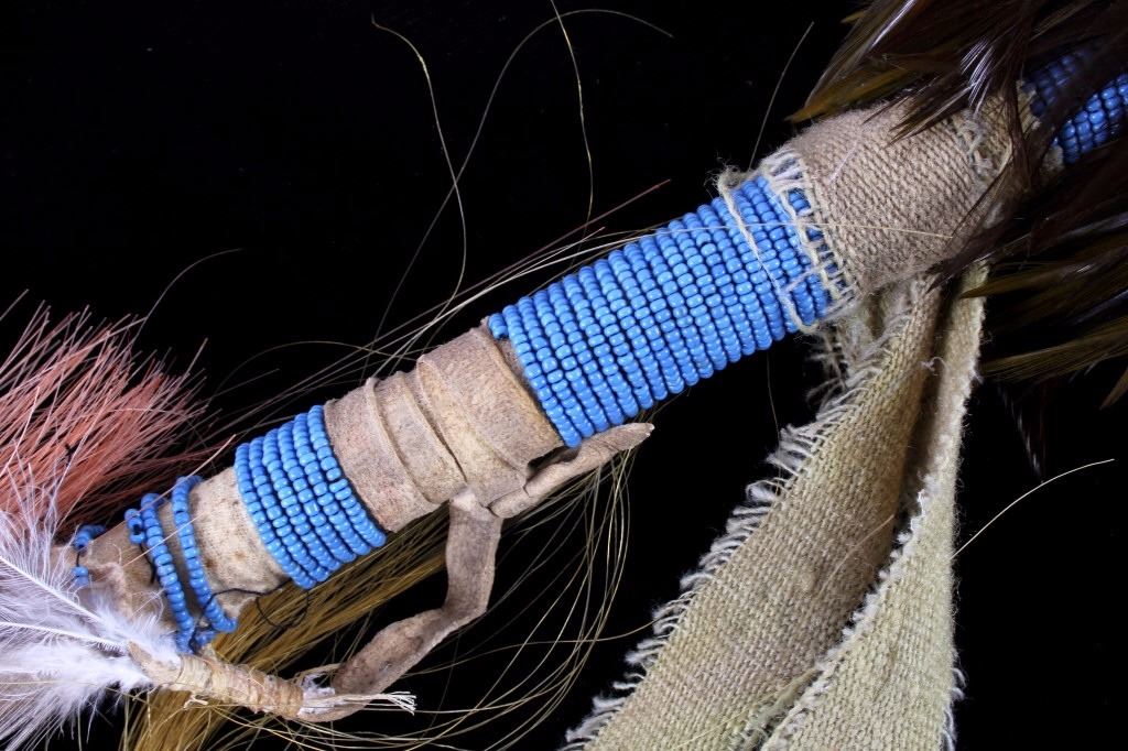 Sioux Calumet Pipe with Catlinite Bowl 1860-1890