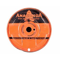 Anaconda Wire & Cable Co. Montana Copper Spool