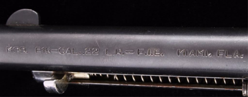 FIE Buffalo Scout Model E15 .22LR Revolver