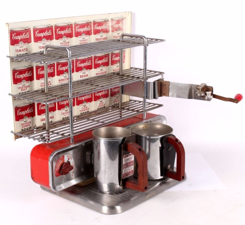 Campbell Counter Kitchen Soup Advertising Display