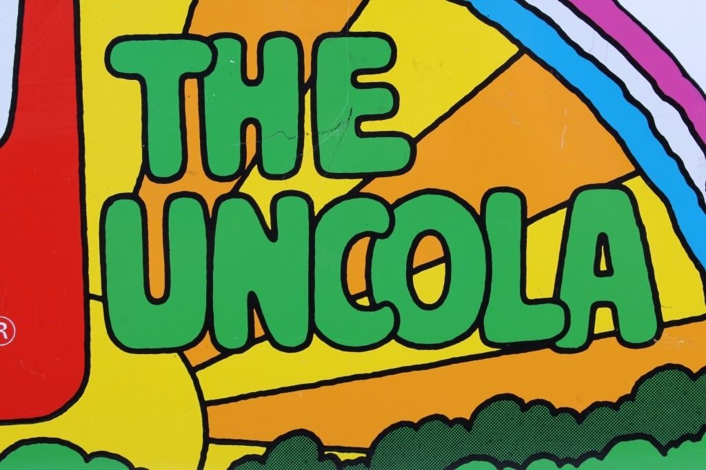7up The Uncola Counter Top Sign Peter Max Design