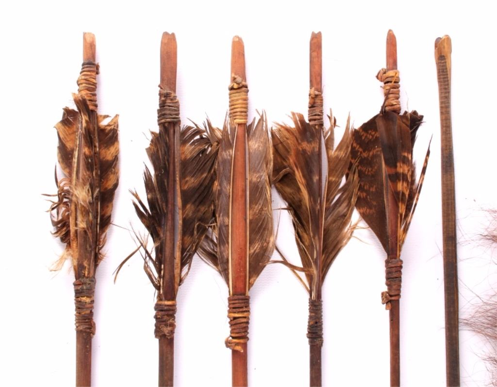 Lakota Sioux Buffalo Quiver & Arrows