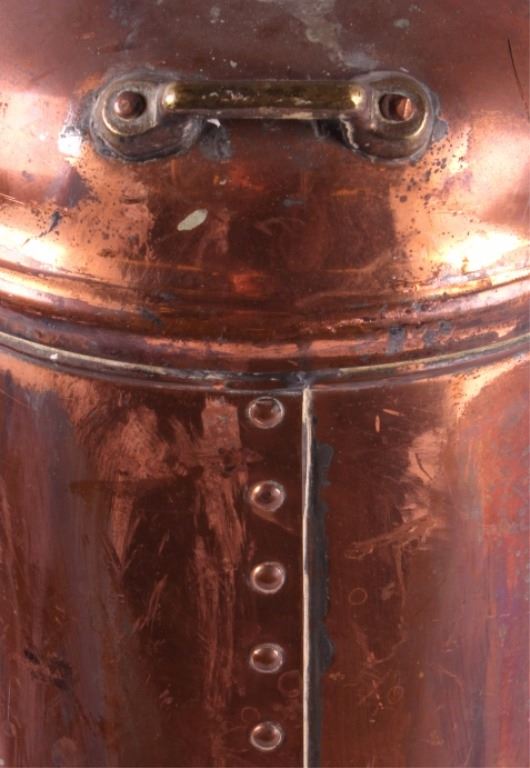 Antique Chief Croker Copper Fire Extinguisher