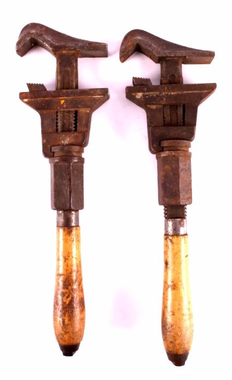 Northern Pacific Railroad Wrenches c. 1900