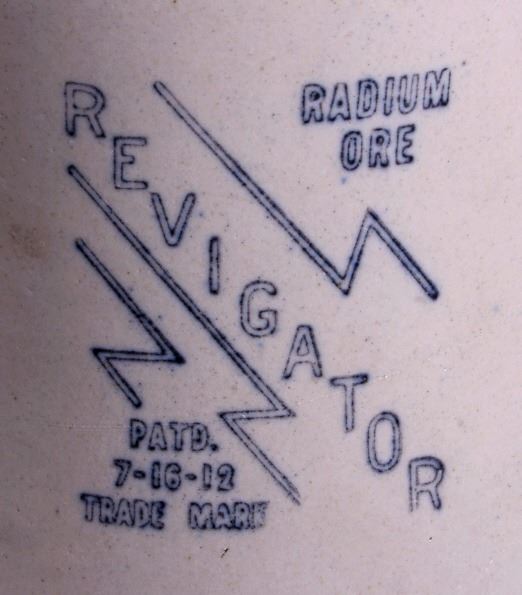 Antique Revigator Salt Glazed Crock Water Cooler