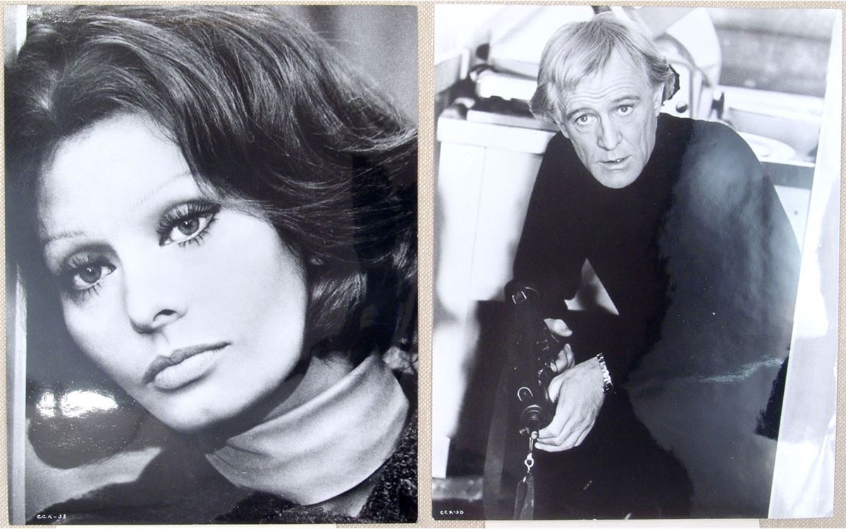 Loren, Harris, Sheen 1976 Photos THE CASSANDRA CROSSING