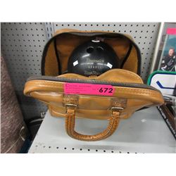 Used - Brunswick "Black Diamond" bowling ball