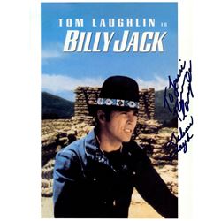 Tom Laughlin & Delores Taylor Signed "Billy Jack" 8x10 Photo (PA LOA)