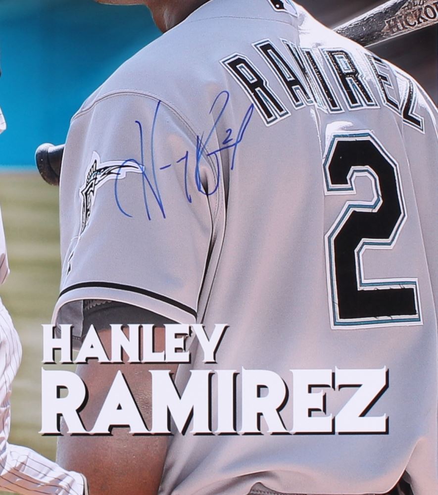 Hanley Ramirez Signed Marlins 16x20 Photo (Hollywood Collectibles COA)