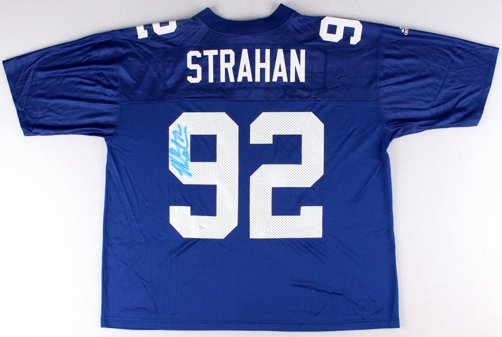 Michael Strahan Signed Giants Jersey (JSA COA)