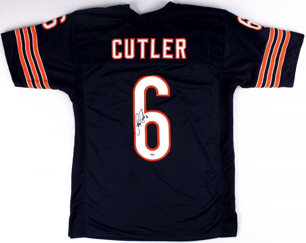 Jay Cutler Signed Bears Jersey (PSA COA)