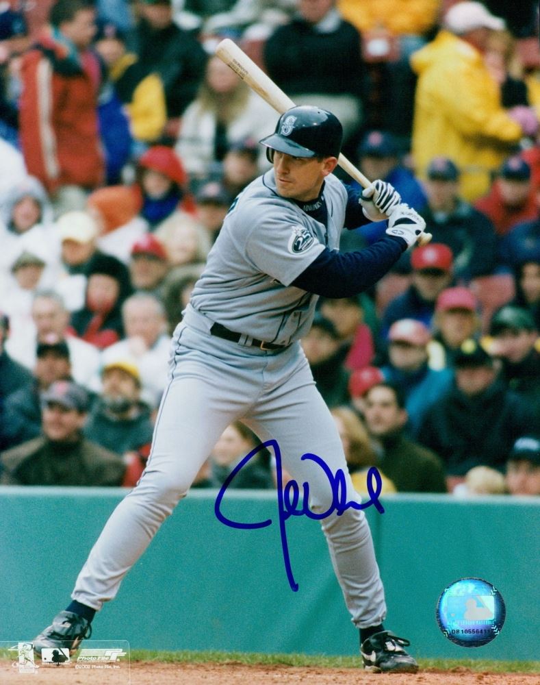John Olerud Signed Mariners 8x10 Photo (PA LOA)