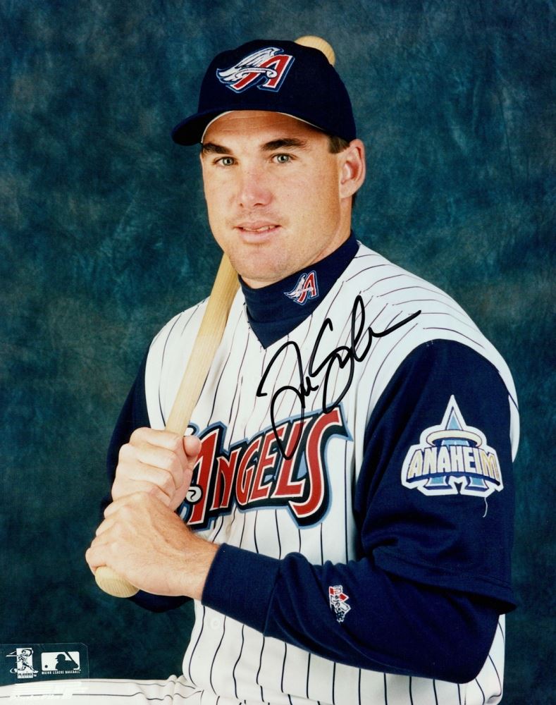 Tim Salmon Signed Angels 8x10 Photo (PA LOA)
