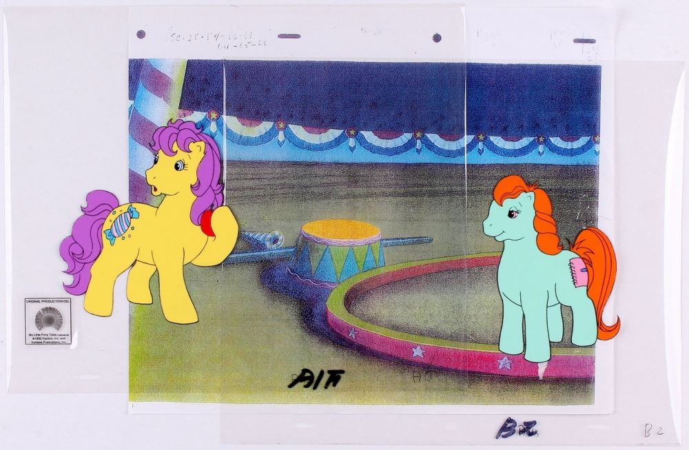 "My Little Pony" Original Hand-Painted Animation Production Cel