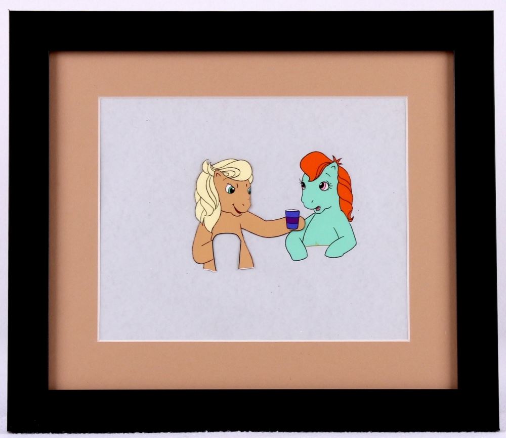 "My Little Pony" 13x15 Custom Framed T.V. Used Animation Serigraph Cel ...