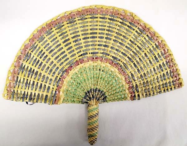 Native American Basketry Hand Drum, Fan, & Rattle