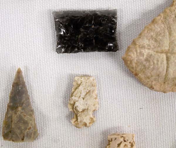 Authentic Stone Arrowheads, Includes Rare Obsidian