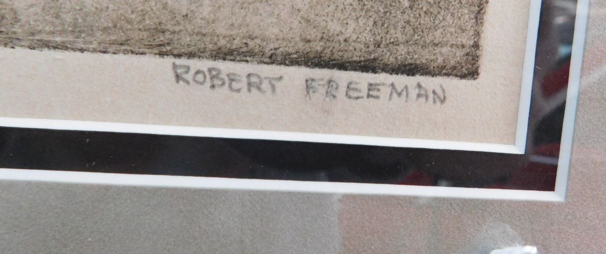 Signed and numbered print by Robert Freeman