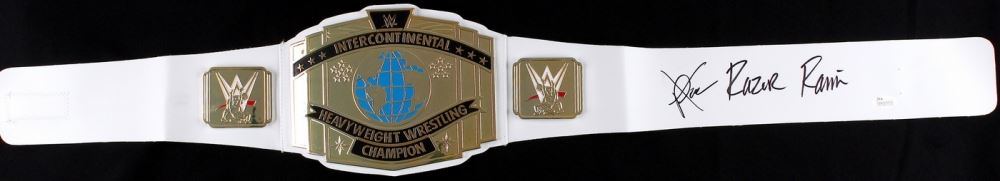 Scott Hall "Razor Ramon" Signed WWE Intercontinental Heavyweight ...