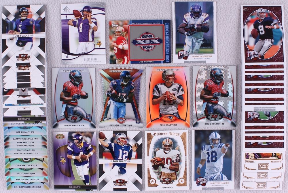 Lot of (75) NFL Superstars Football Cards with 2009 Topps Postseason ...