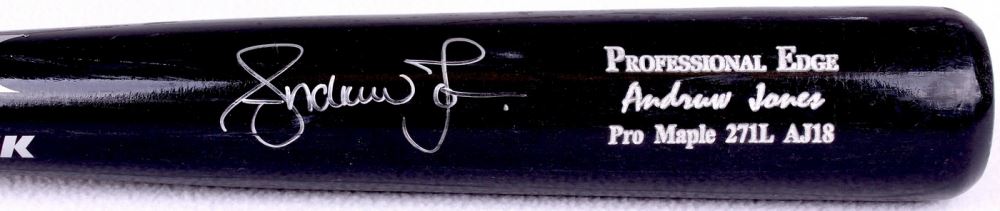 Andruw Jones Signed Game Issued 2013 NPB SSK Baseball Bat (Jones LOA)