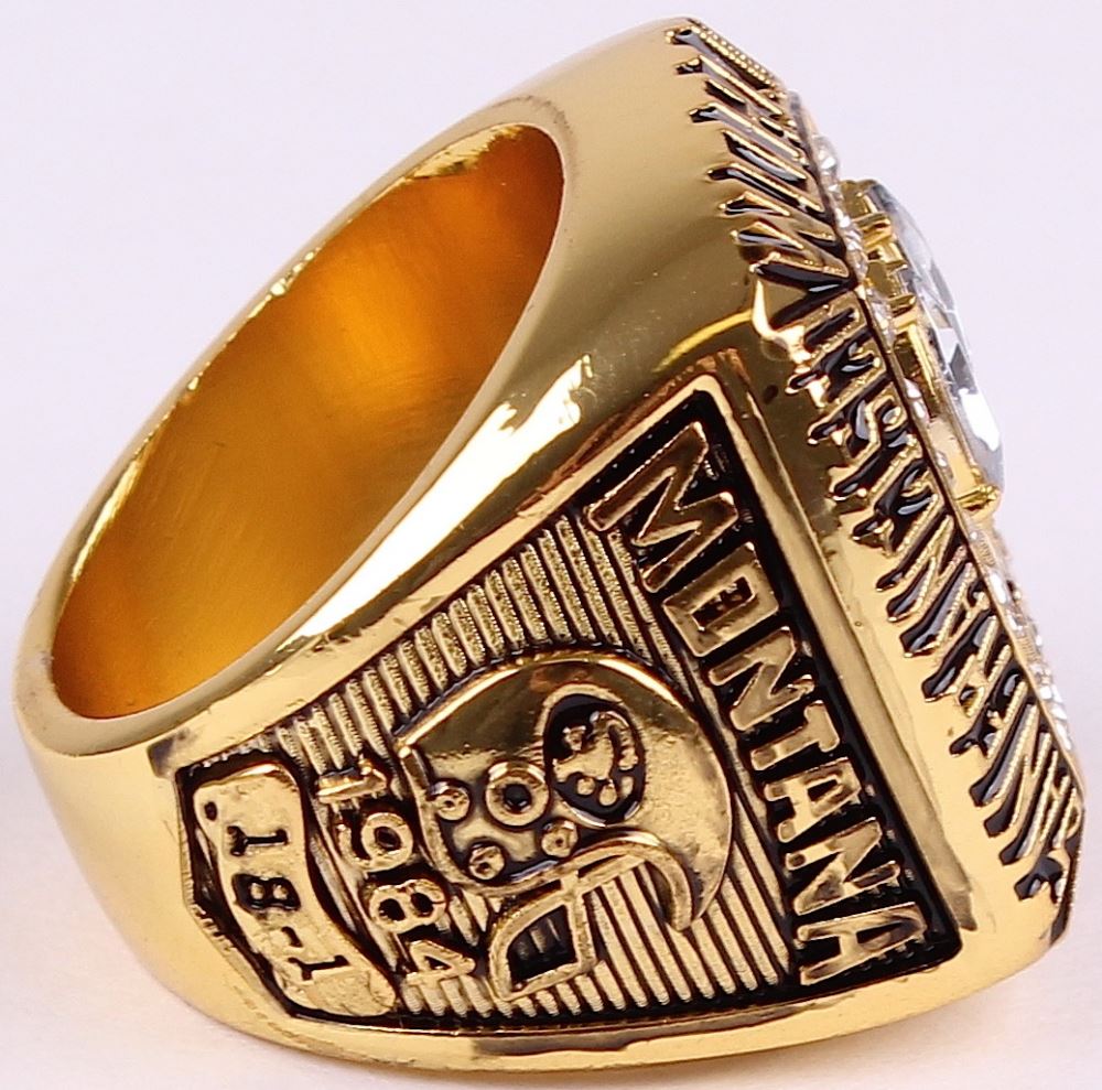 Joe Montana San Francisco 49ers High Quality Replica 1984 Super Bowl ...